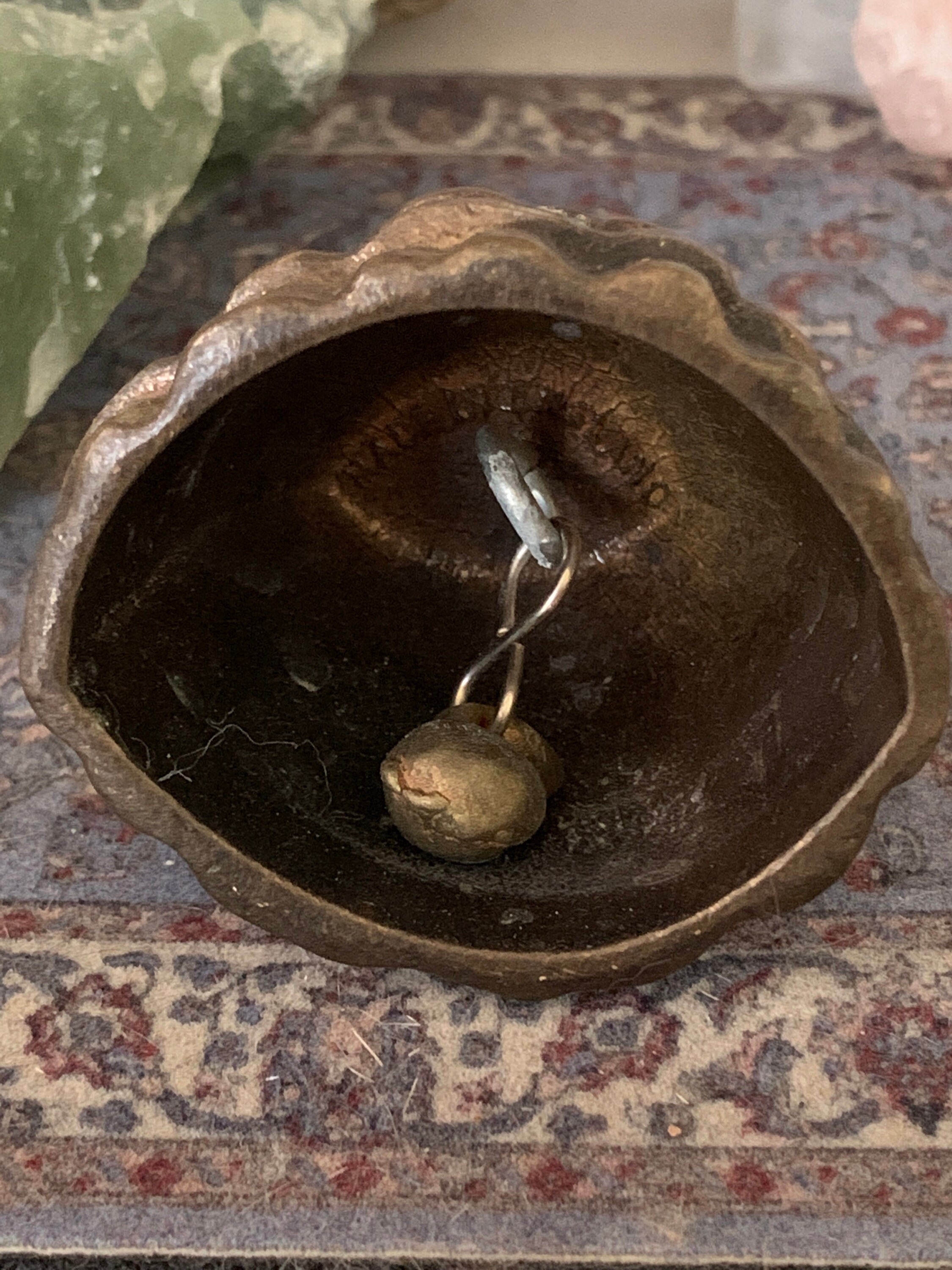 Brass Victorian Lady Bell - Etsy