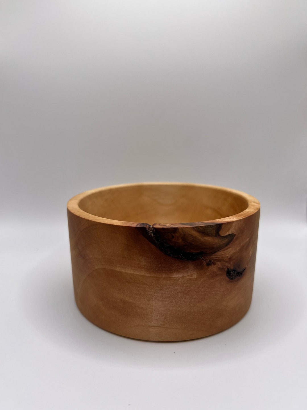 Pear Bowl hand Turned Wooden Bowl Bradford Pear Small Bowl Home Accent ...