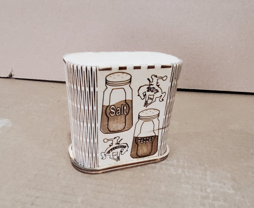 Salt and Pepper Storage Box - Etsy