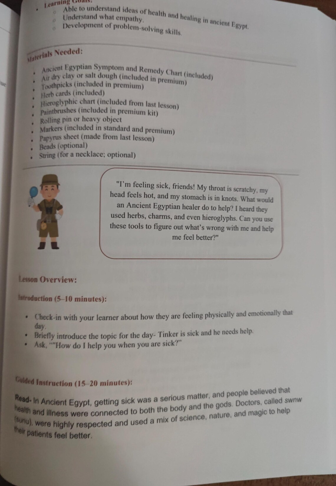 Time Travel Adventures Lesson Book for Kids | Neurodiverse Curriculum ...