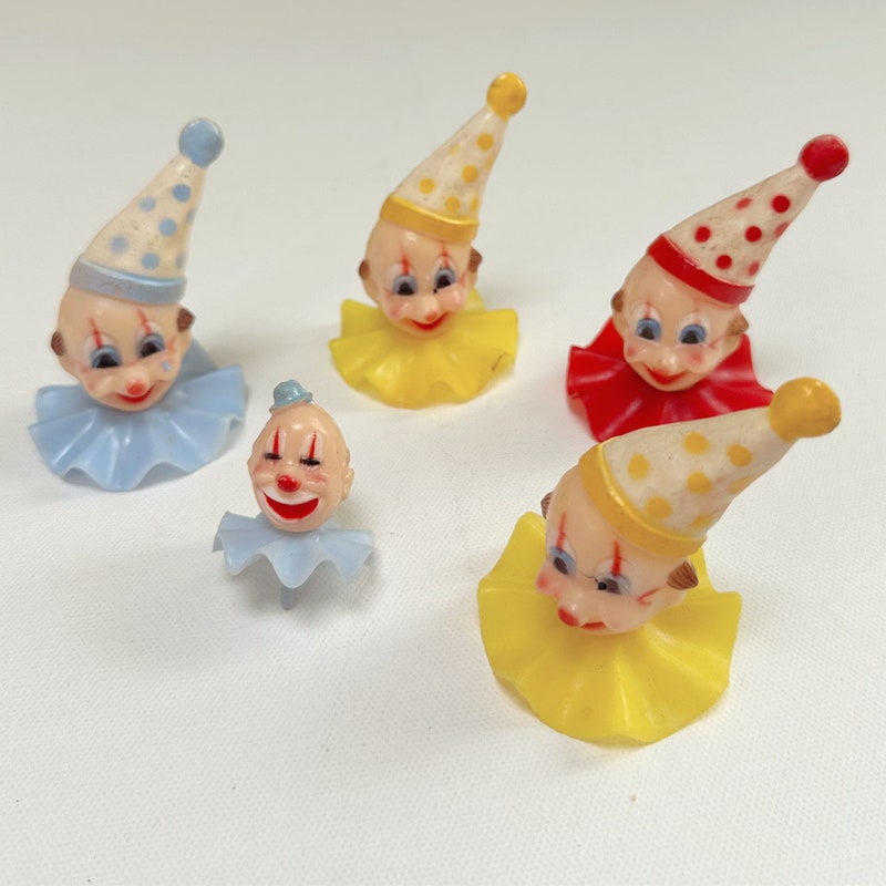 Clown Cake Toppers - Etsy
