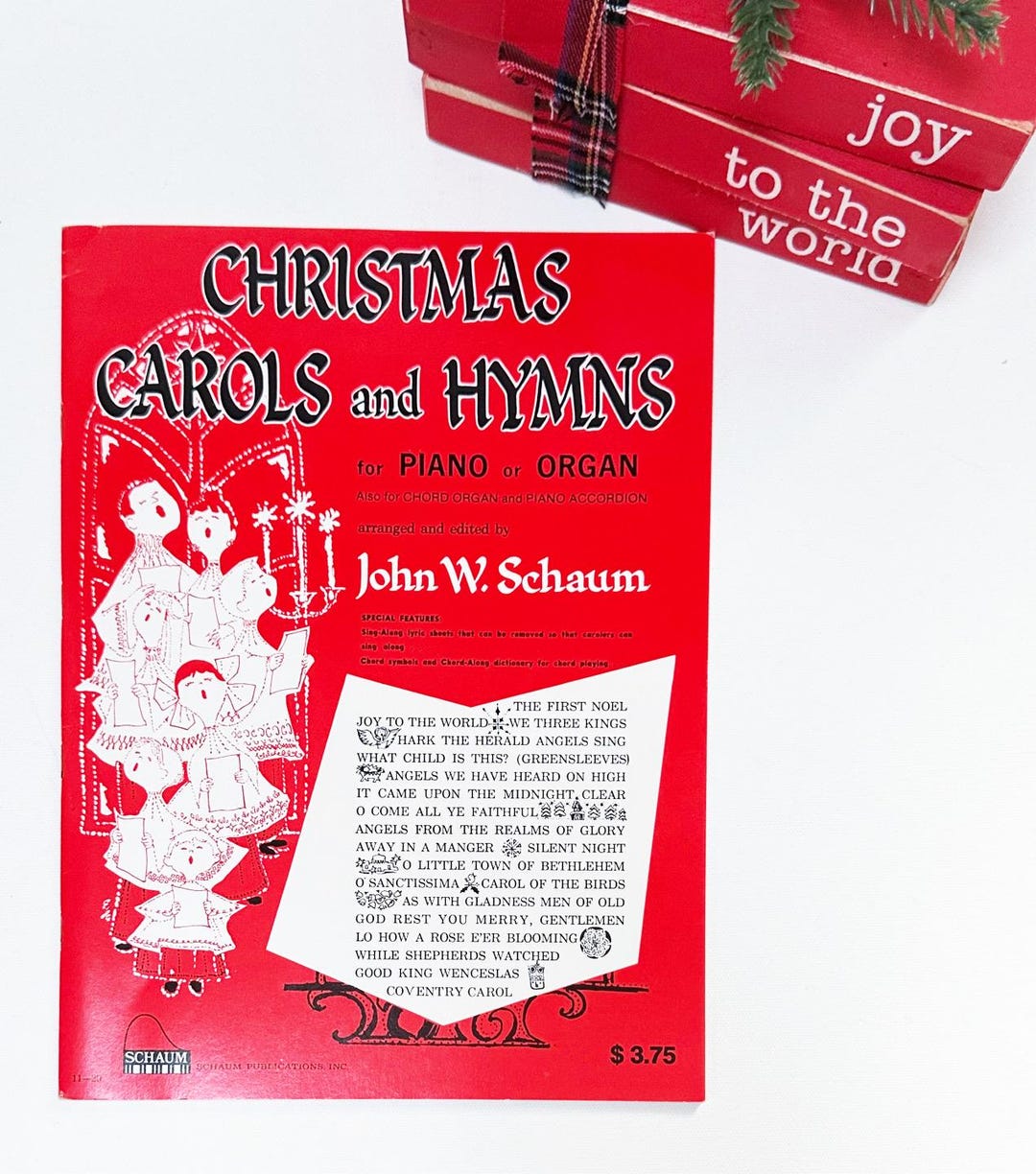 Vintage Christmas Sheet Music Book - Christmas Carols & Hymns - 1959 - Etsy