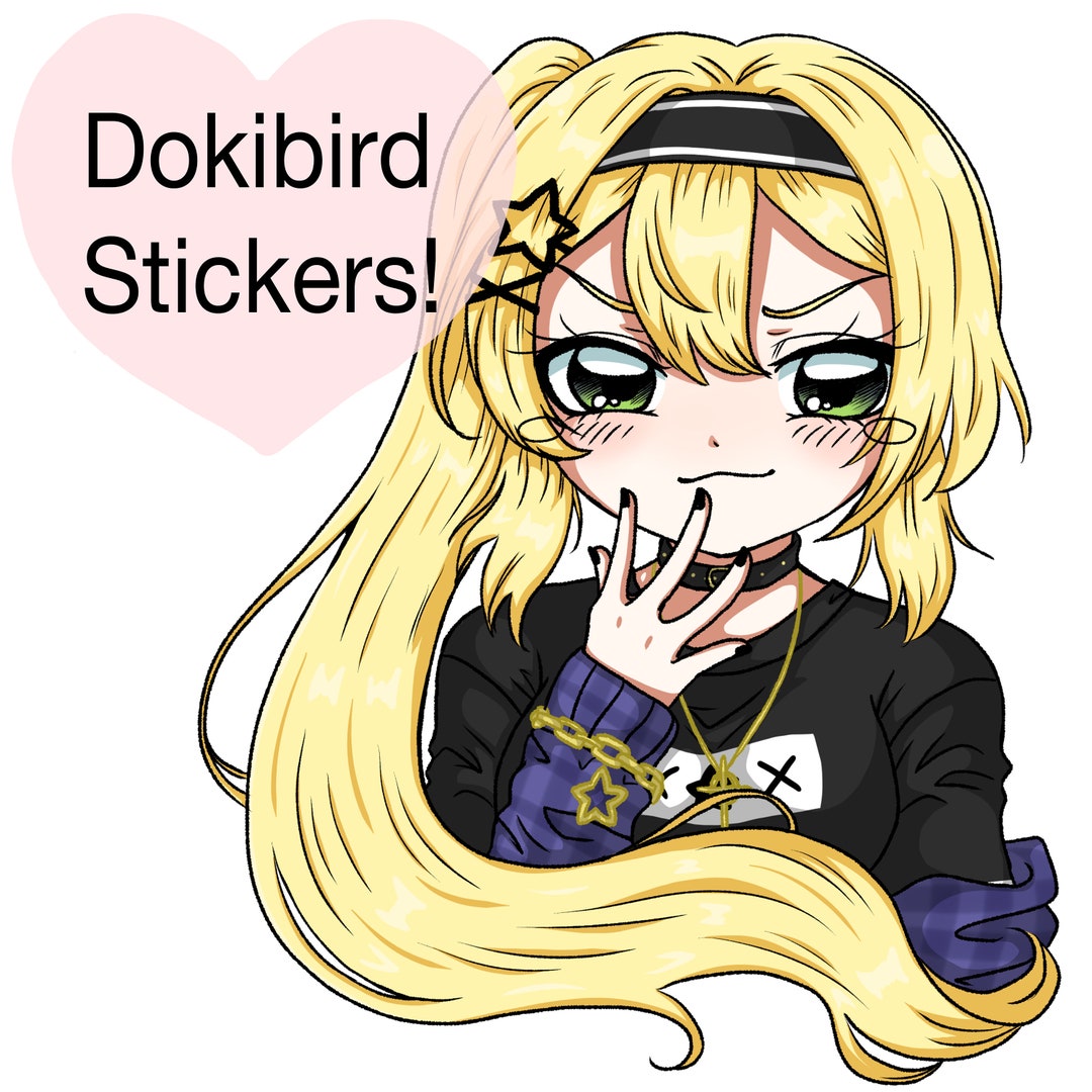Punk Dokibird Stickers - Etsy