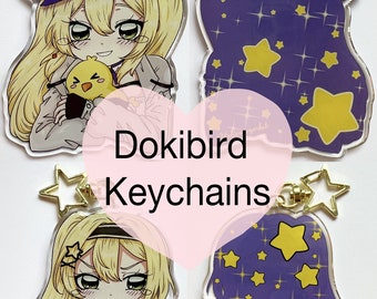 Dokibird Keychains - Etsy
