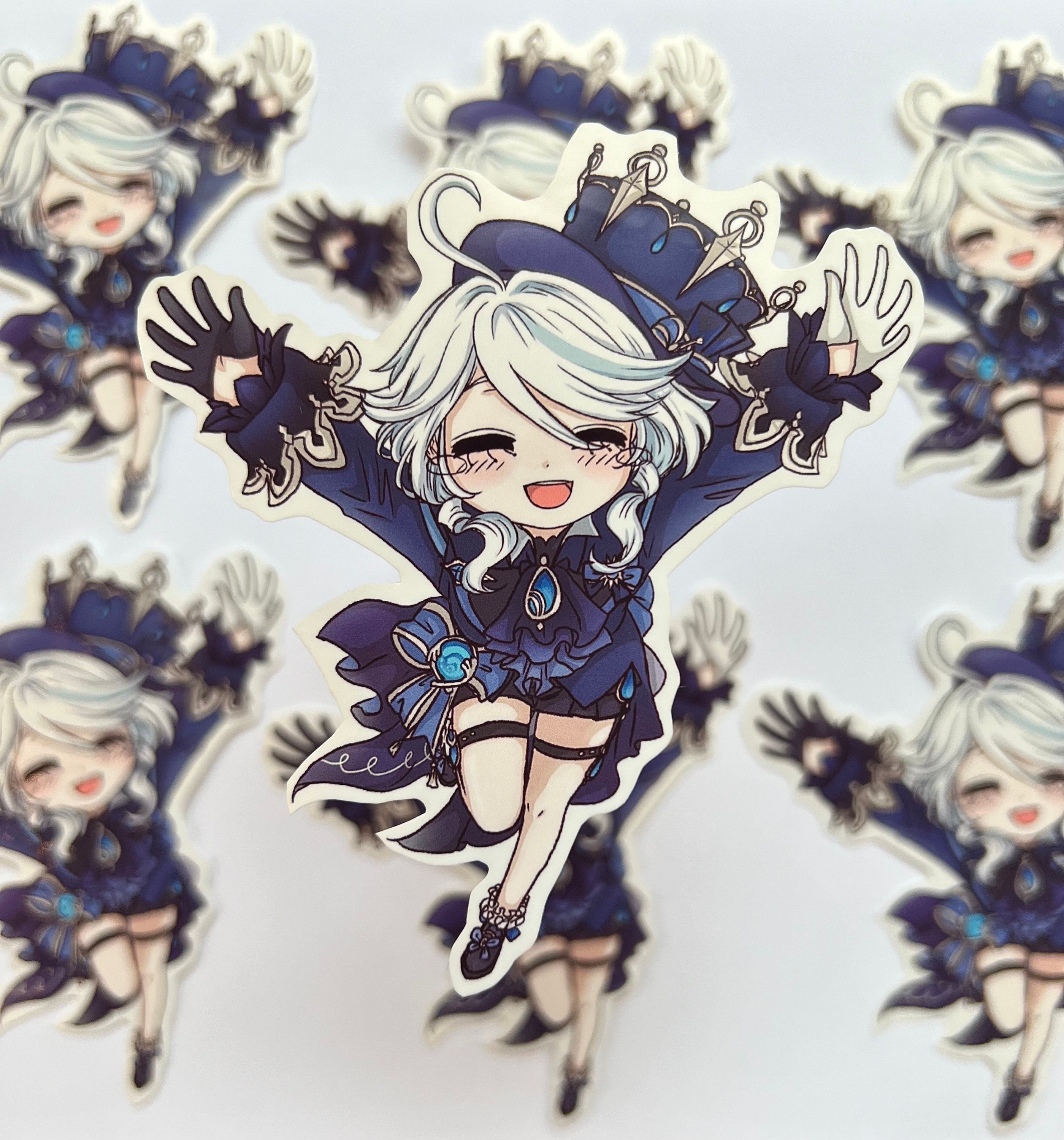 Genshin Furina Stickers - Etsy