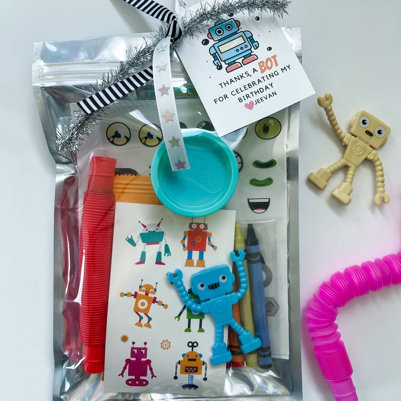 Robot Favor - Etsy