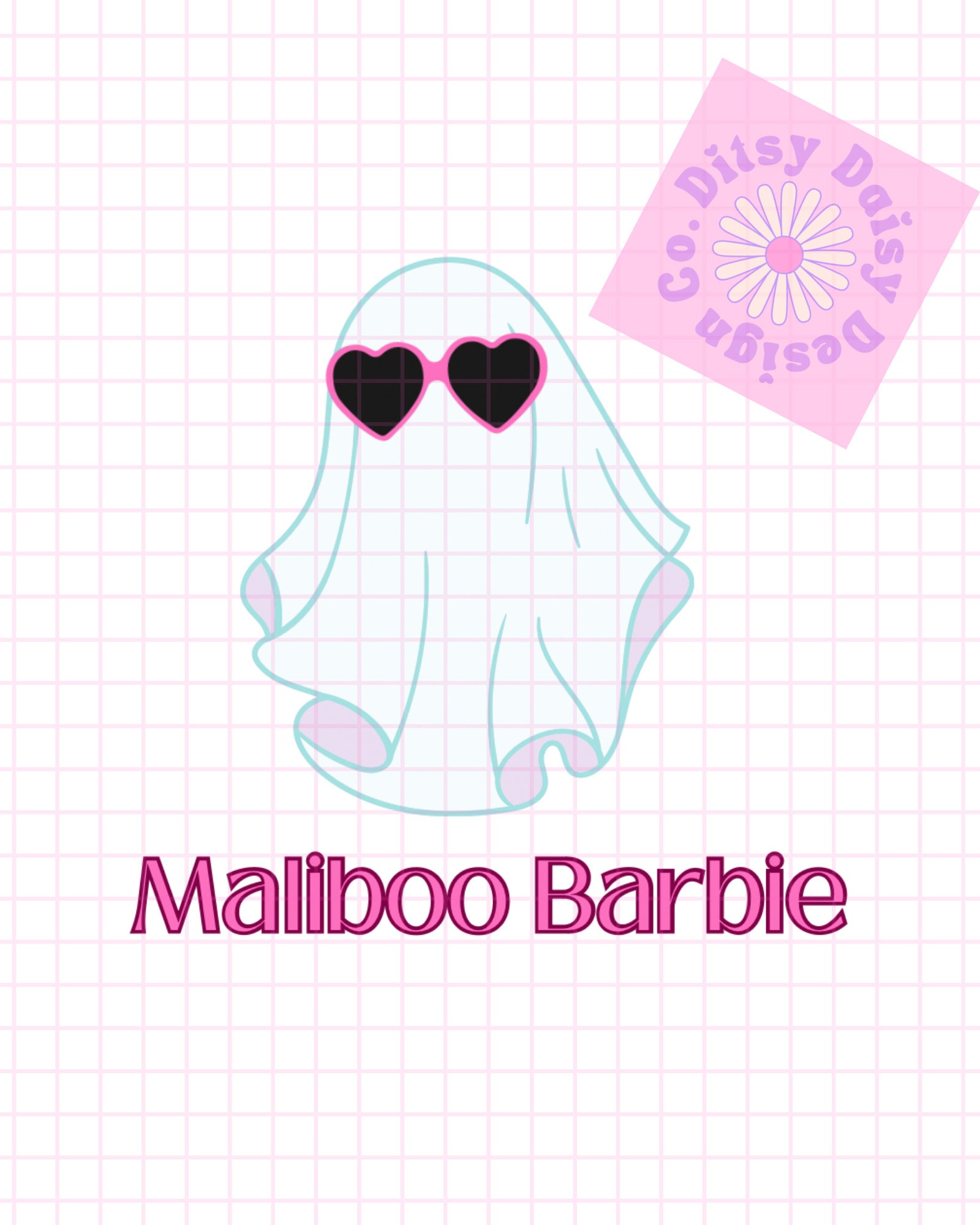Boujee Maliboo Ghost PNG Halloween Trendy Halloween Spooky - Etsy