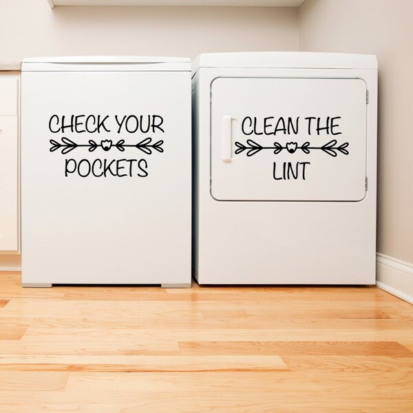 Laundry Room Sticker - Etsy