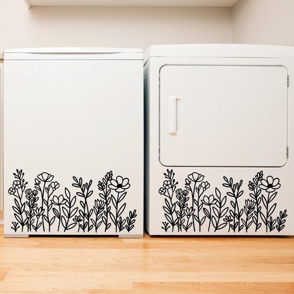 Washer Dryer Decal - Etsy