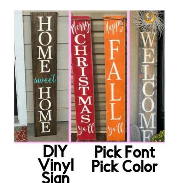Welcome Vinyl - Etsy