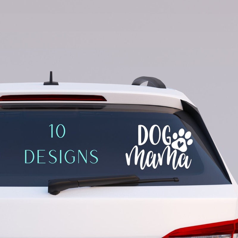 Dog Mom Decal - Etsy