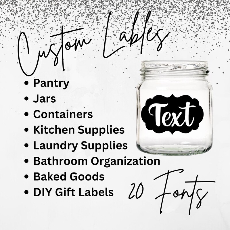 Kitchen Labels Stickers - Etsy