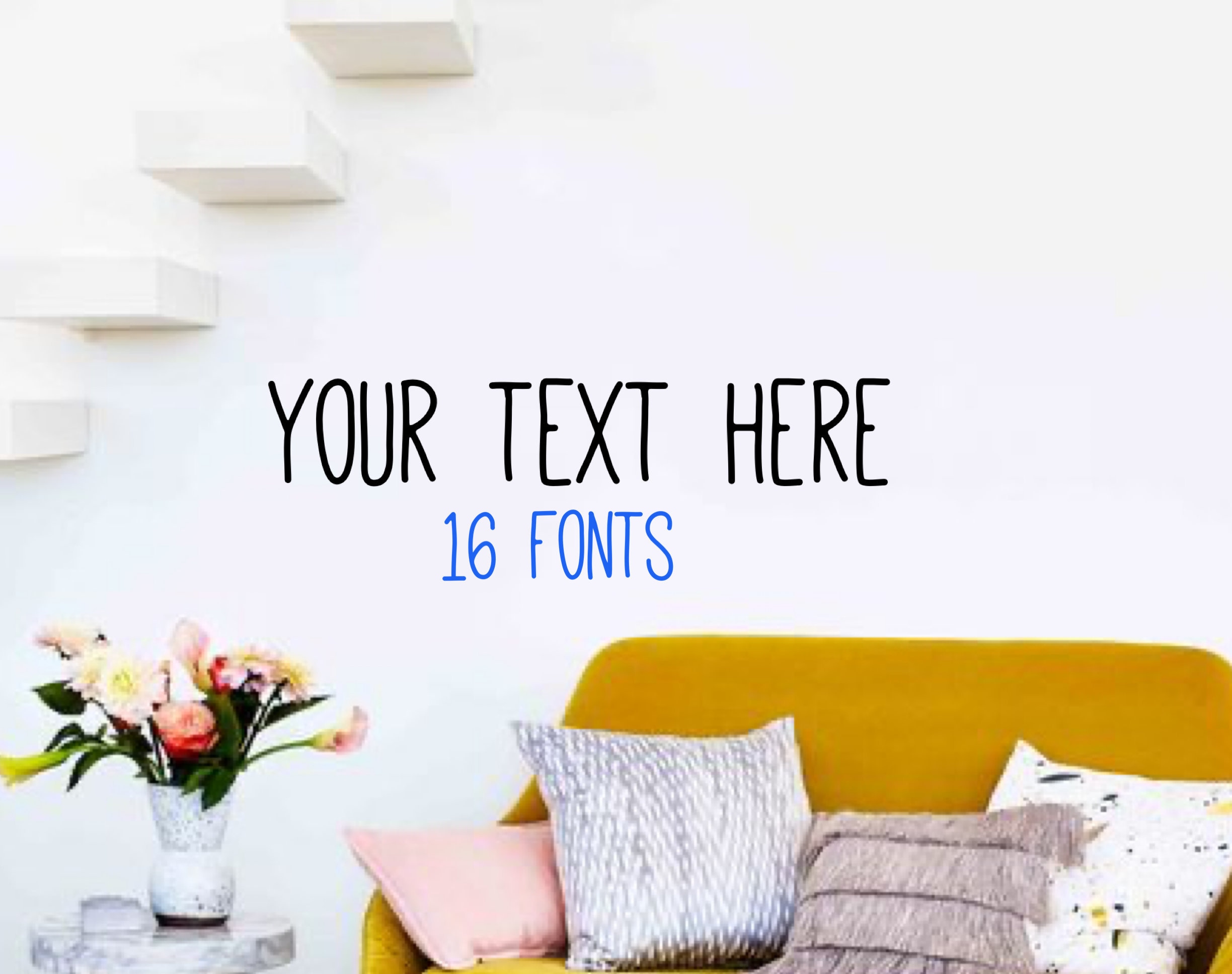 Living Room Word Sign - Etsy