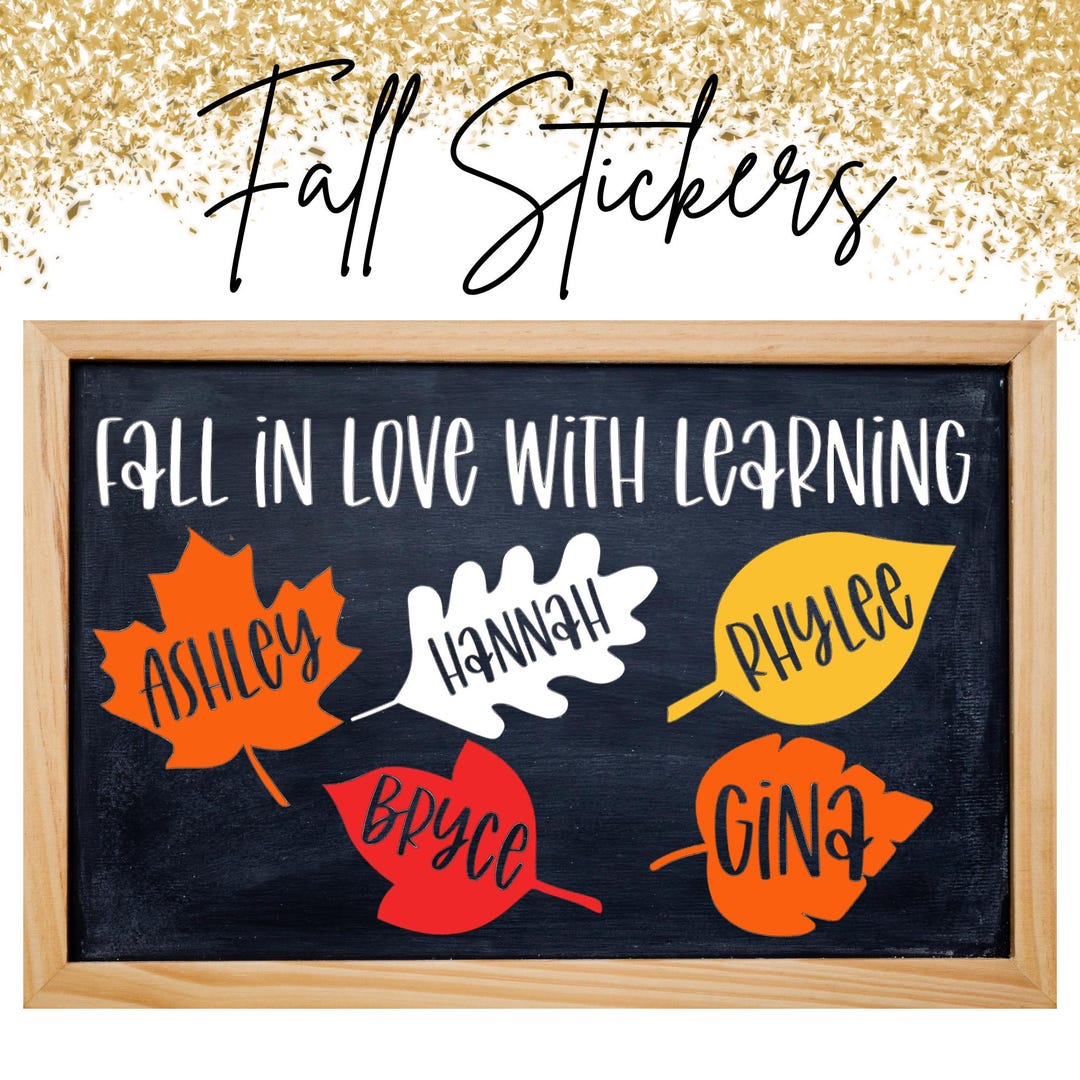 Fall Classroom, Fall Bulletin Board, Fall Student Names, Fall Student ...
