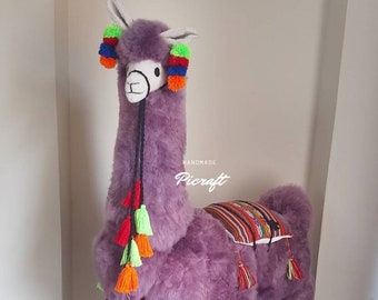 Giant Plush Llama - Etsy