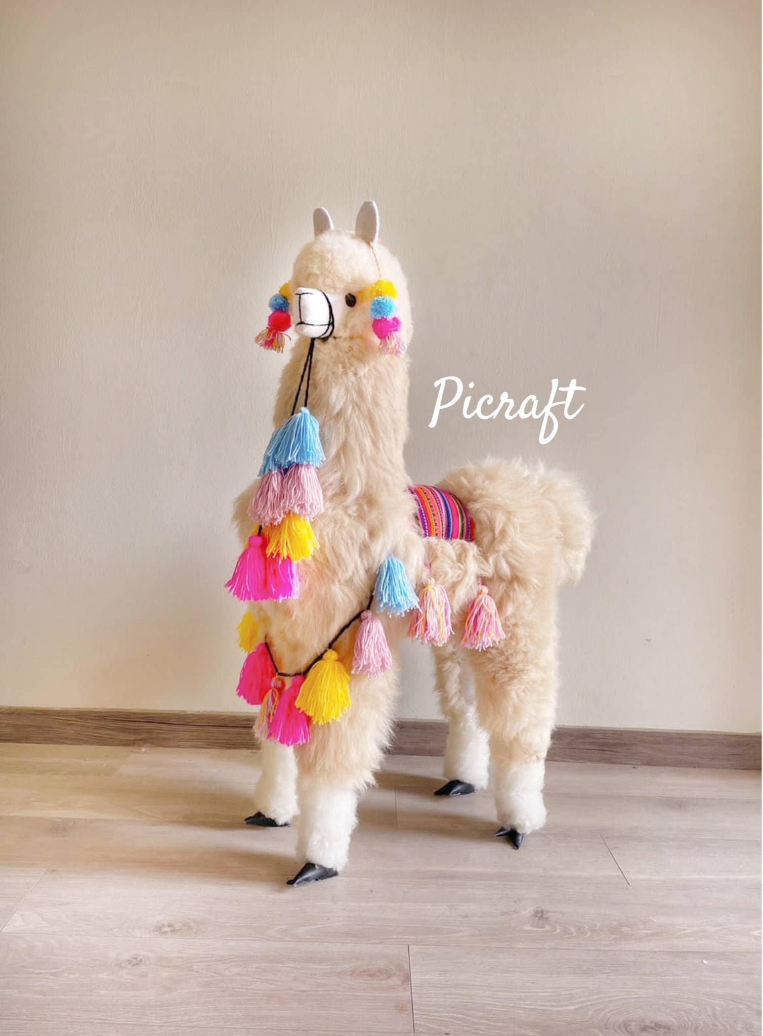 Big Llama Toy/big Llama/stuffed Animal/ Nursery/birthday - Etsy