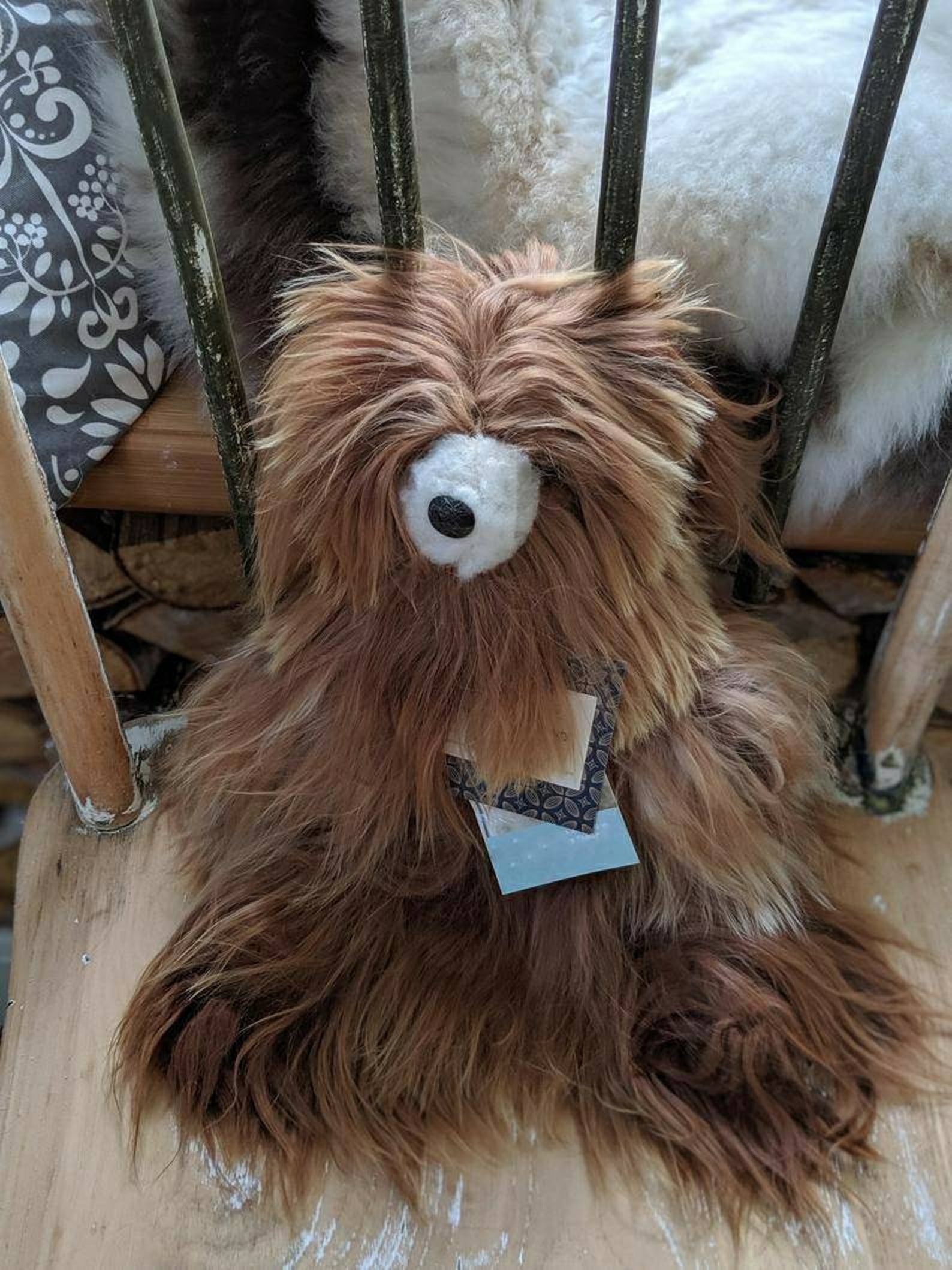 Alpaca teddy bear teddy bear very soft to the touch | Etsy