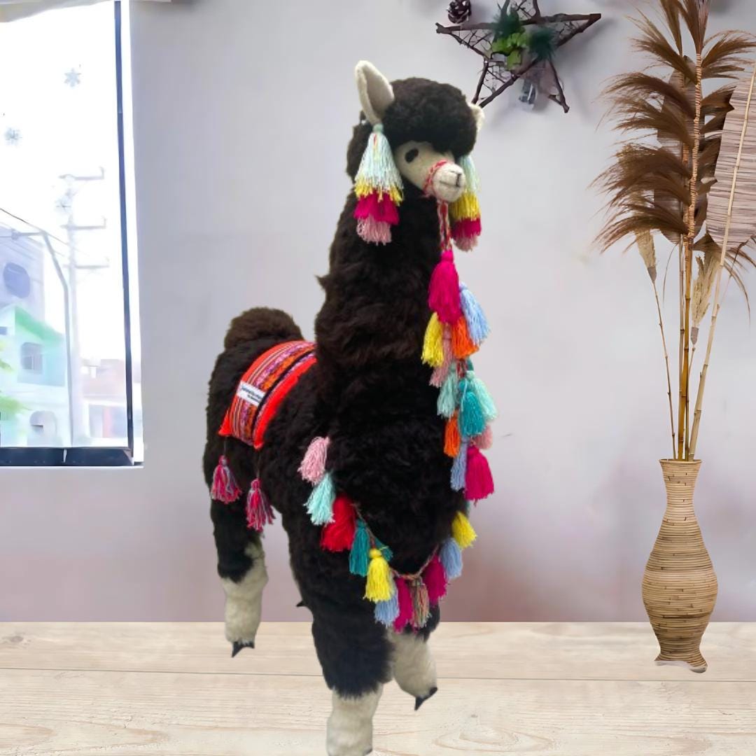 Big Llama Toy Big Teddy Stuffed Animal Real Size Teddy Birthday Party ...