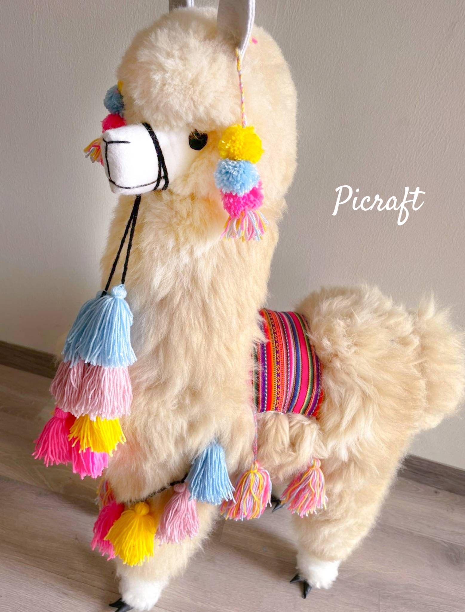 Big Llama Toy/big Llama/stuffed Animal/ Nursery/birthday - Etsy