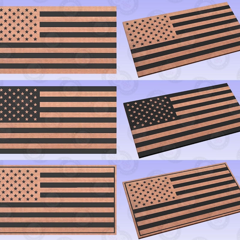 Cnc Flag Vectric File - Etsy