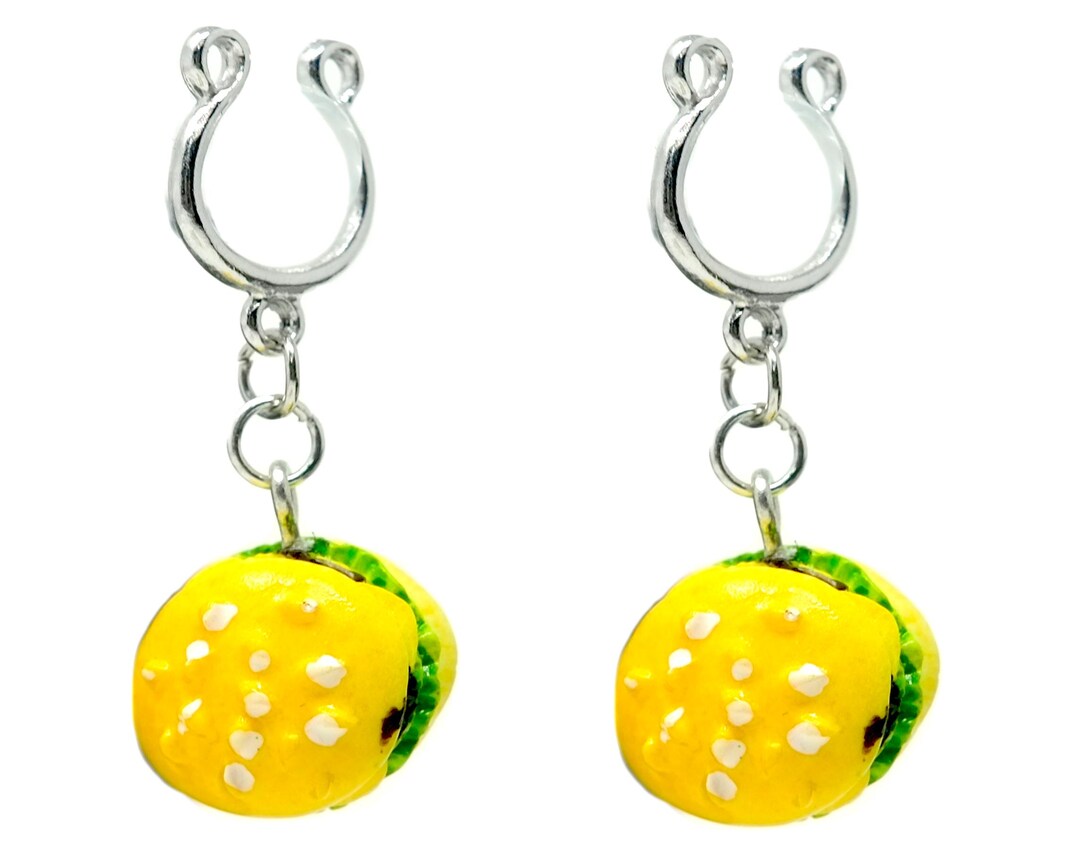 Micro Ham Burger Nipple Clamps: Adjustable Non Piercing Jewelry - Etsy