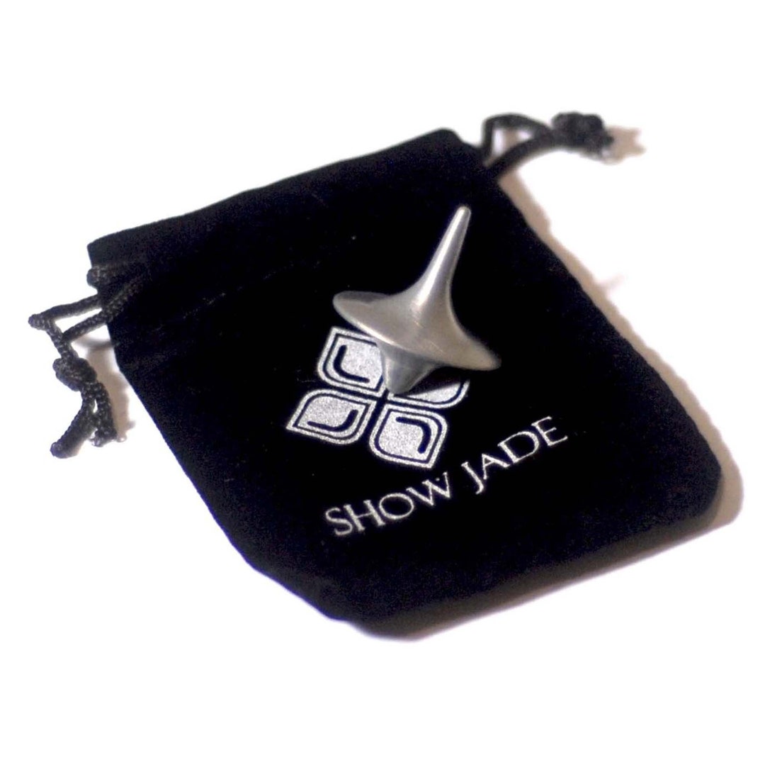 Spinning Top Kid Christmas Toy Totem Inception With Velvet Bag Matt ...