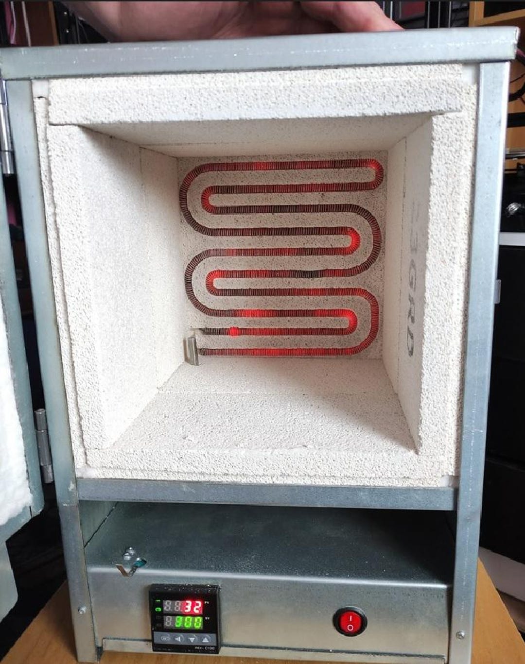 1100C Large Chamber Electrical Kiln Clay, Pottery,metal, Glass - Etsy