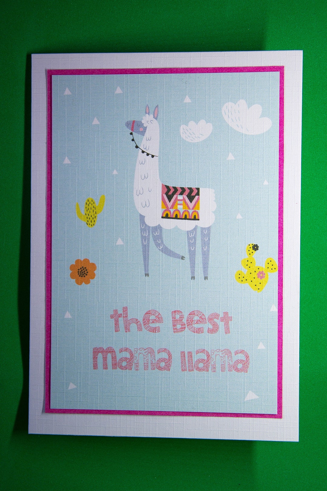 Mama Llama Mother's Day Card - Etsy