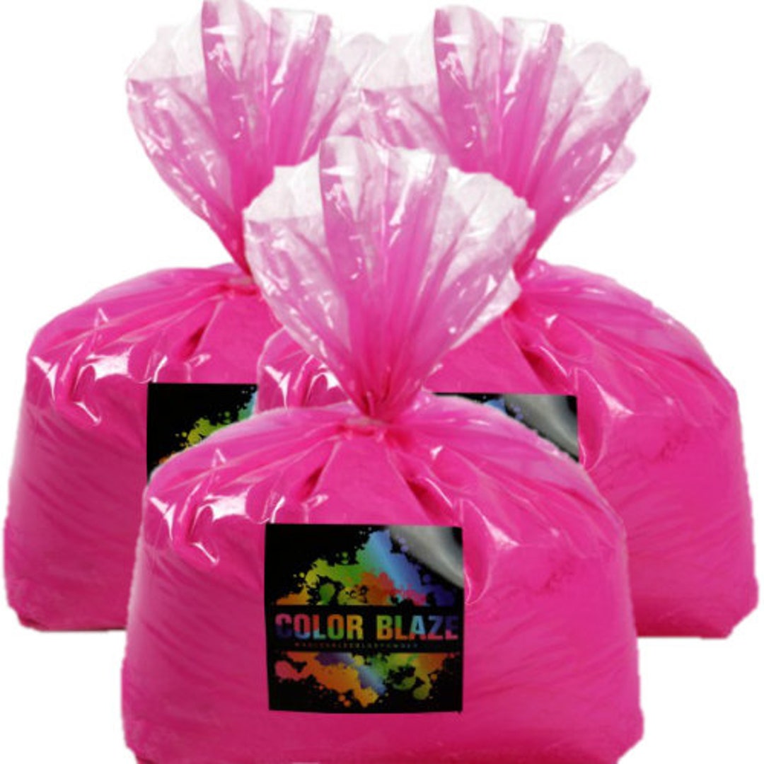Gender Reveal Pink -15 Pounds Pink Color Powder - Etsy