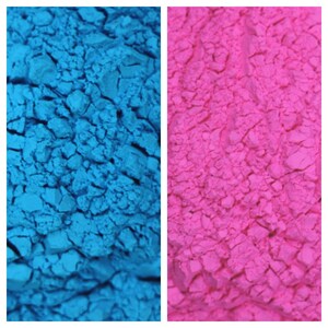 Gender Reveal Color Powder 1 Pound Bags of Pink/blue - Etsy