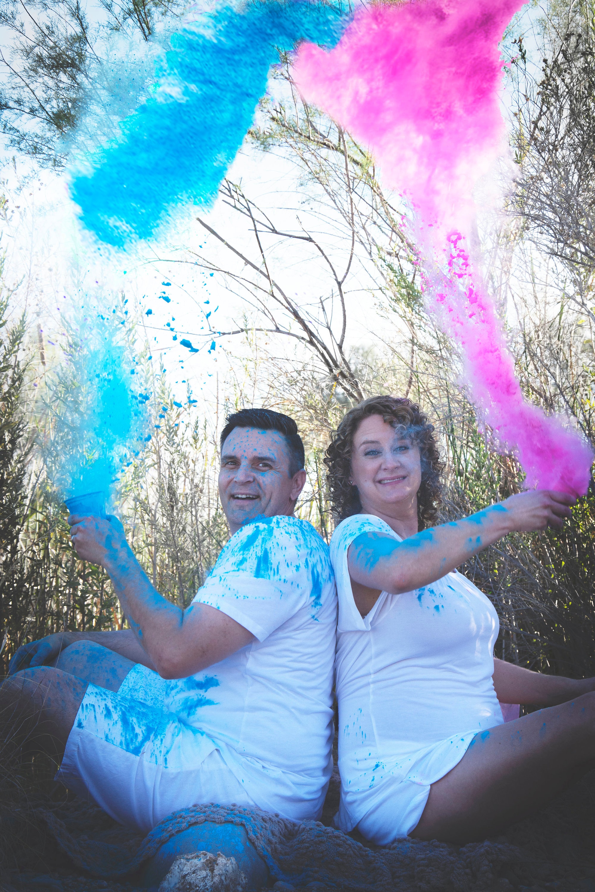 5 Pounds Blue Gender Reveal Powder by Color Blaze - Etsy