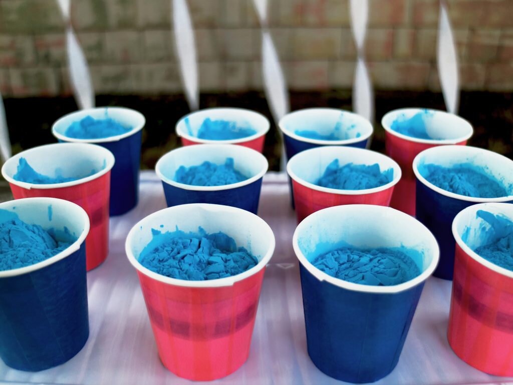 5 Pounds Blue Gender Reveal Powder by Color Blaze - Etsy