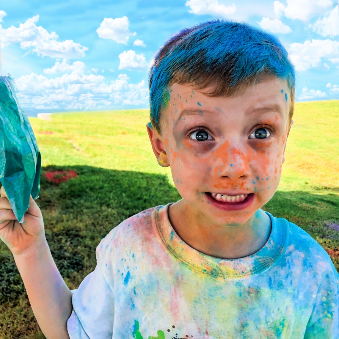 50 Individual Color Powder Packets Holi Powder Fun Runs - Etsy