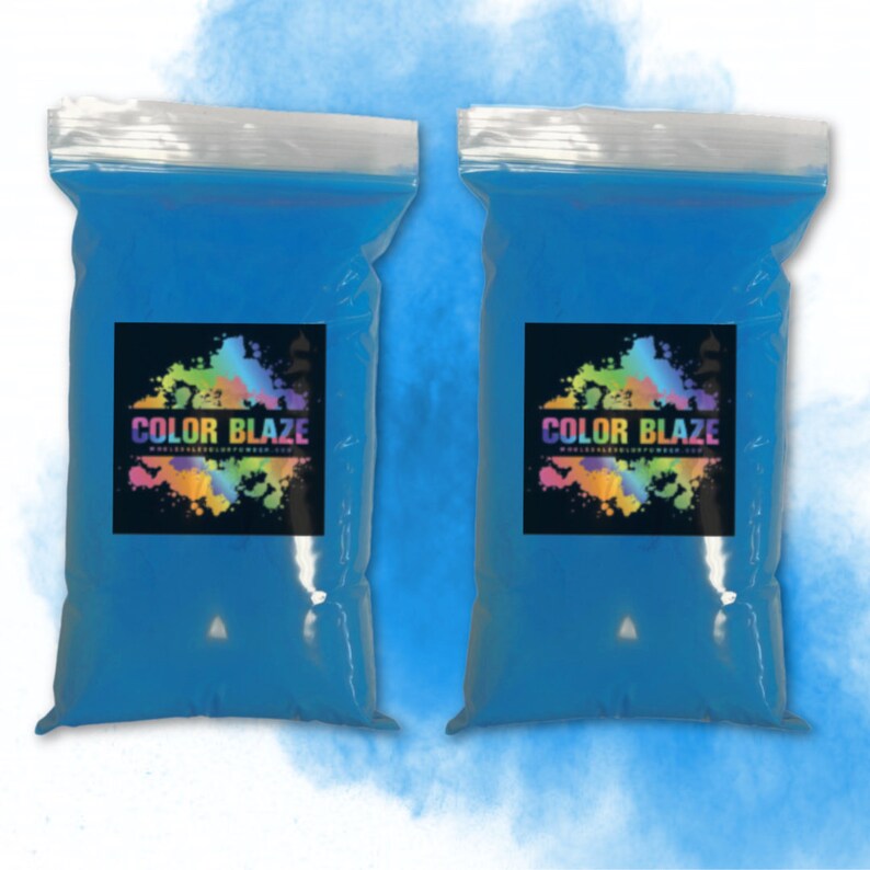Gender Reveal Color Powder 1 Pound Bags of Pink/blue - Etsy