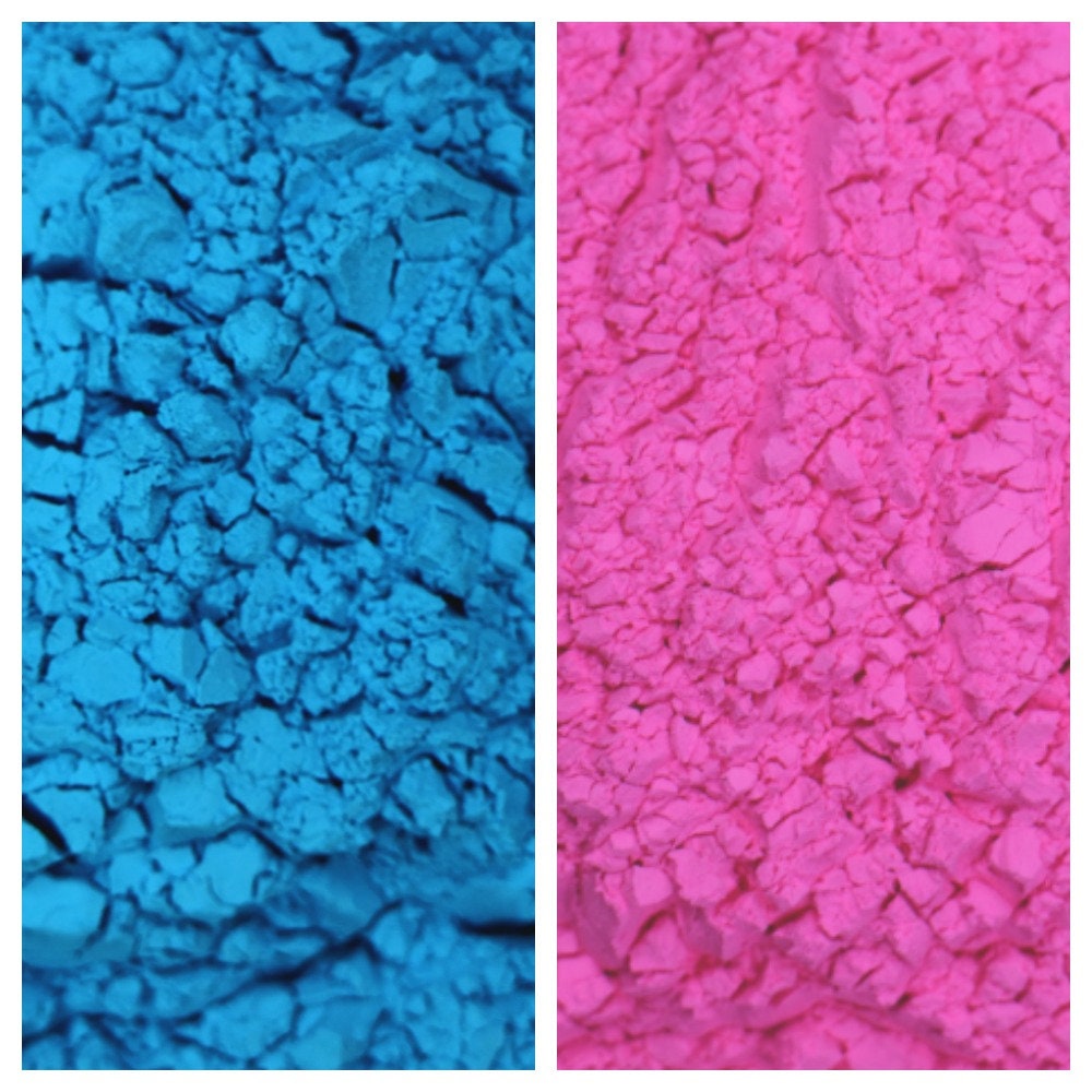 Black Out 2 Pounds Pink/blue Gender Reveal Powder - Etsy