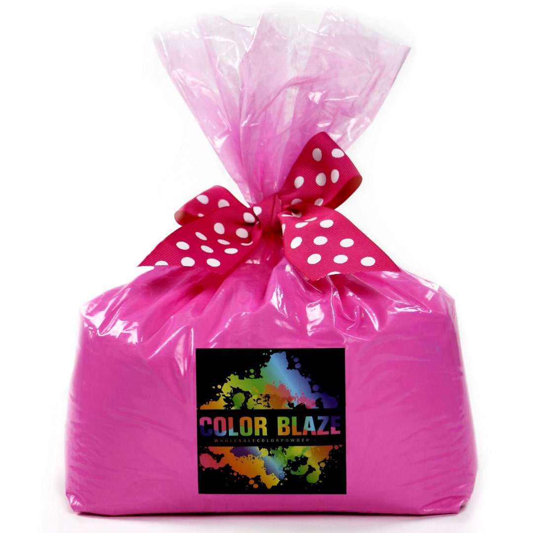 5 Pounds Pink Gender Reveal Powder by Color Blaze - Etsy
