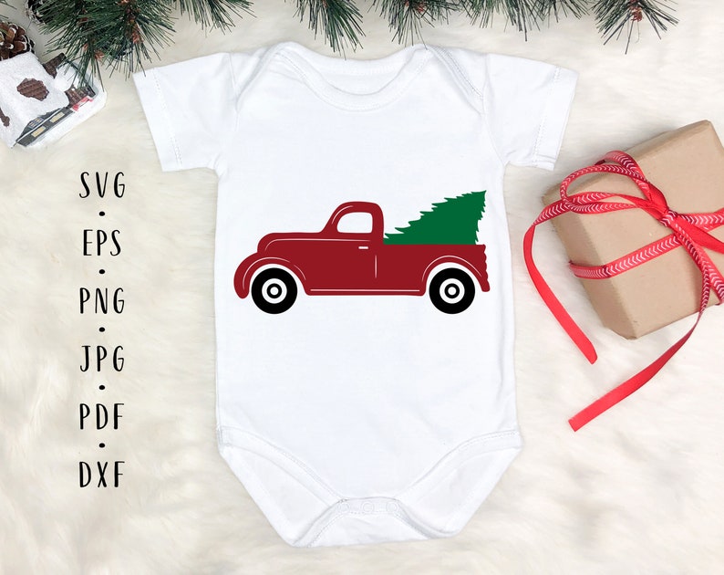 Christmas Truck Svg Christmas Svg Christmas Truck Cut File Christmas ...