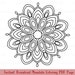 4 Mandala Coloring Pages to Print and Color Mandala PDF - Etsy