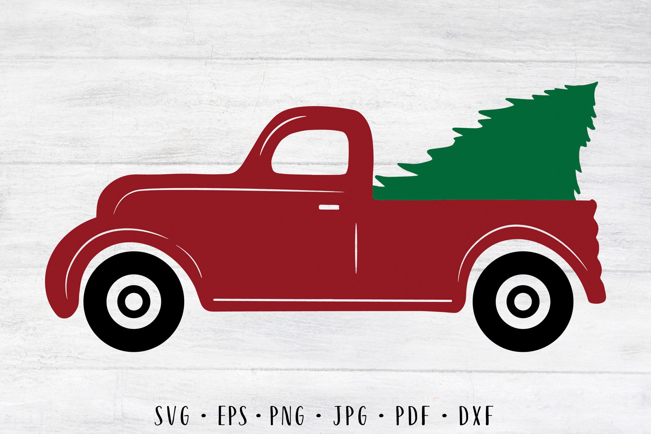 Christmas Truck Svg Christmas Svg Christmas Truck Cut File | Etsy