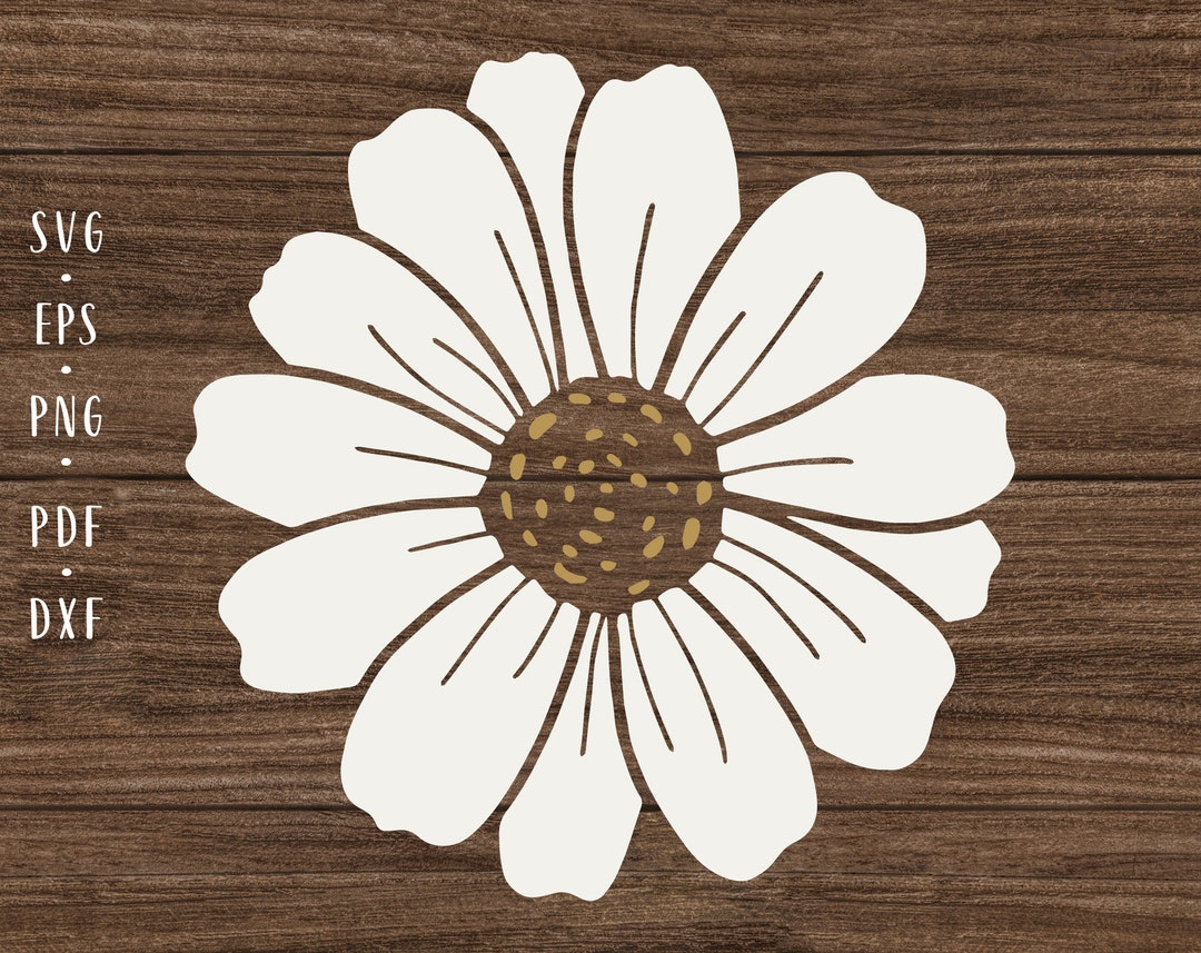Daisy Svg Daisy Clipart Flower Svg Daisy Flower Svg Sunflower Svg Daisy ...