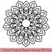 4 Mandala Coloring Pages to Print and Color Mandala PDF - Etsy