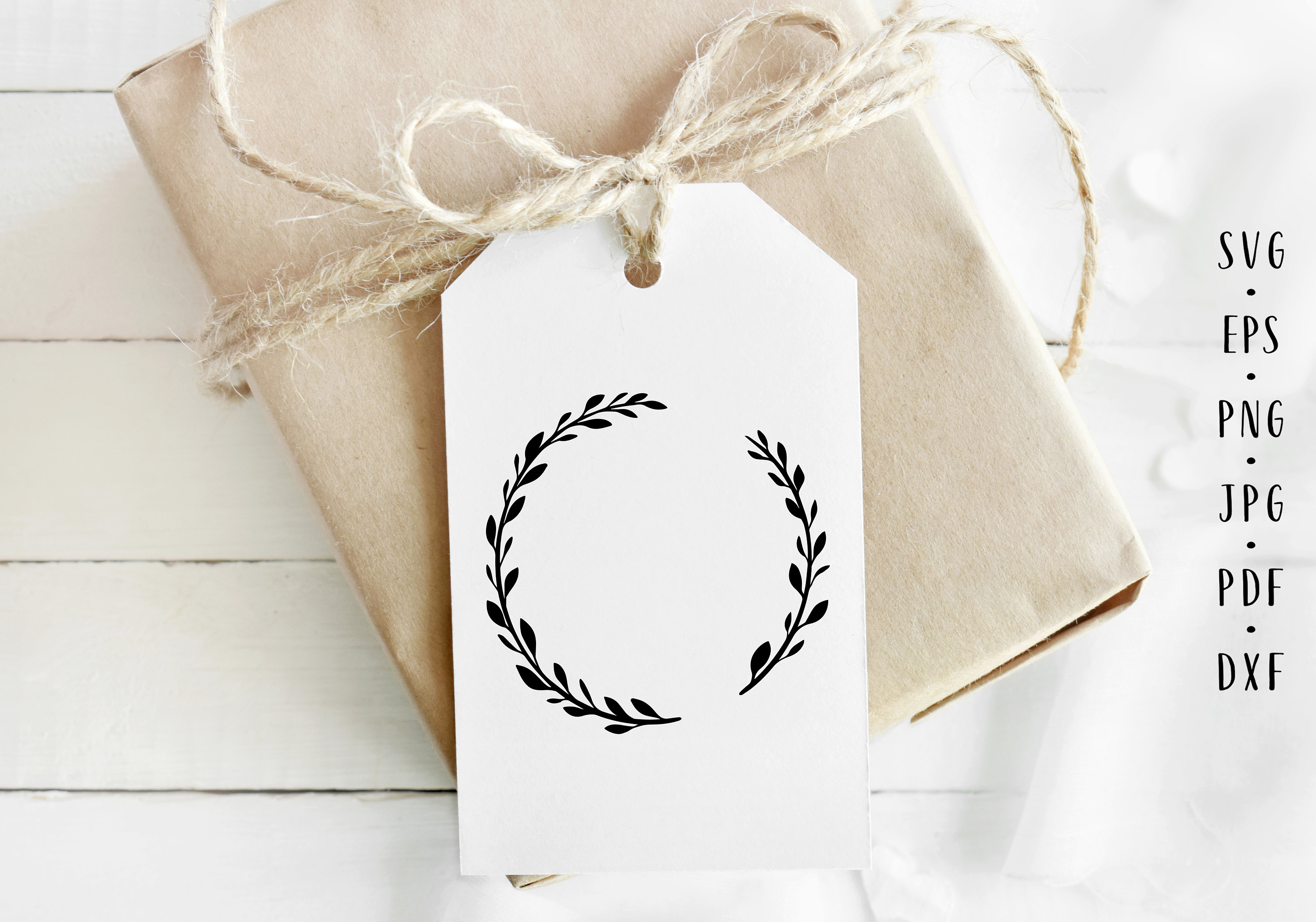 Laurel Wreath Svg Leaves Frame Svg Botanical Frame Svg Laurel | Etsy