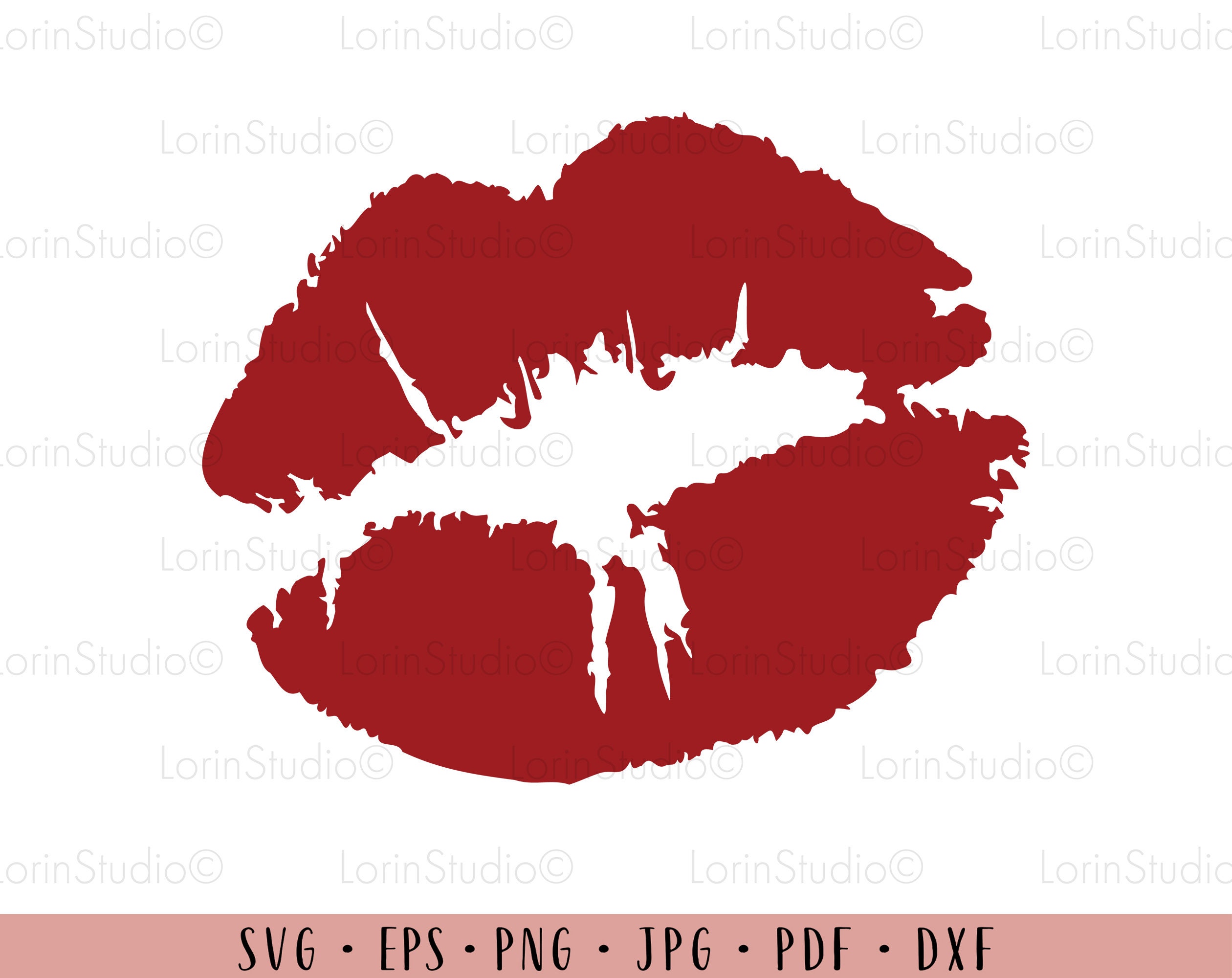 Kiss Bundle Svg Valentine Bundle Svg Lips Kisses Svg Lips | Etsy