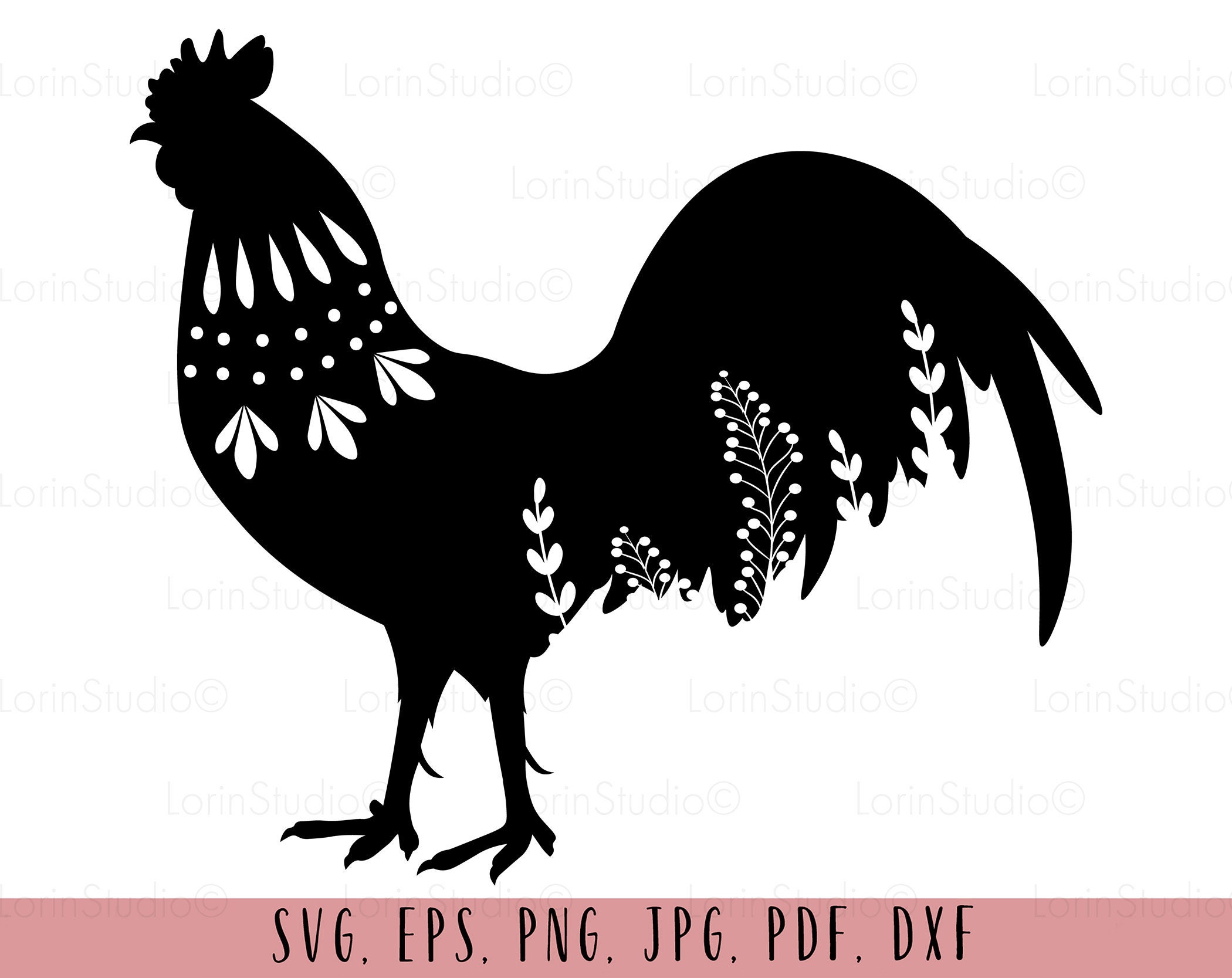 Rooster Svg Bundle Chicken Svg Rooster Png Chicken Monogram - Etsy Israel