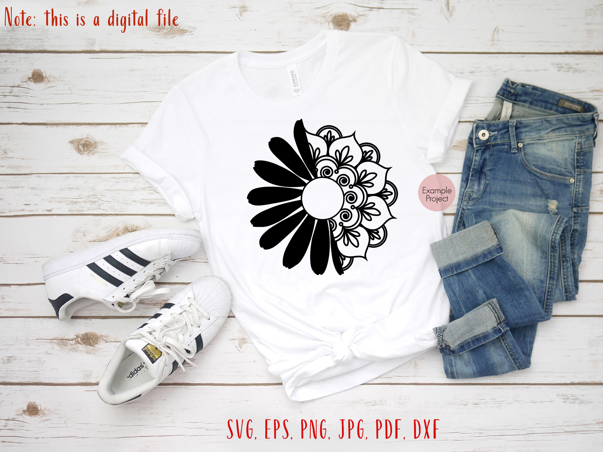 Daisy mandala svg Daisy svg Daisy decal svg Daisy shirt svg | Etsy