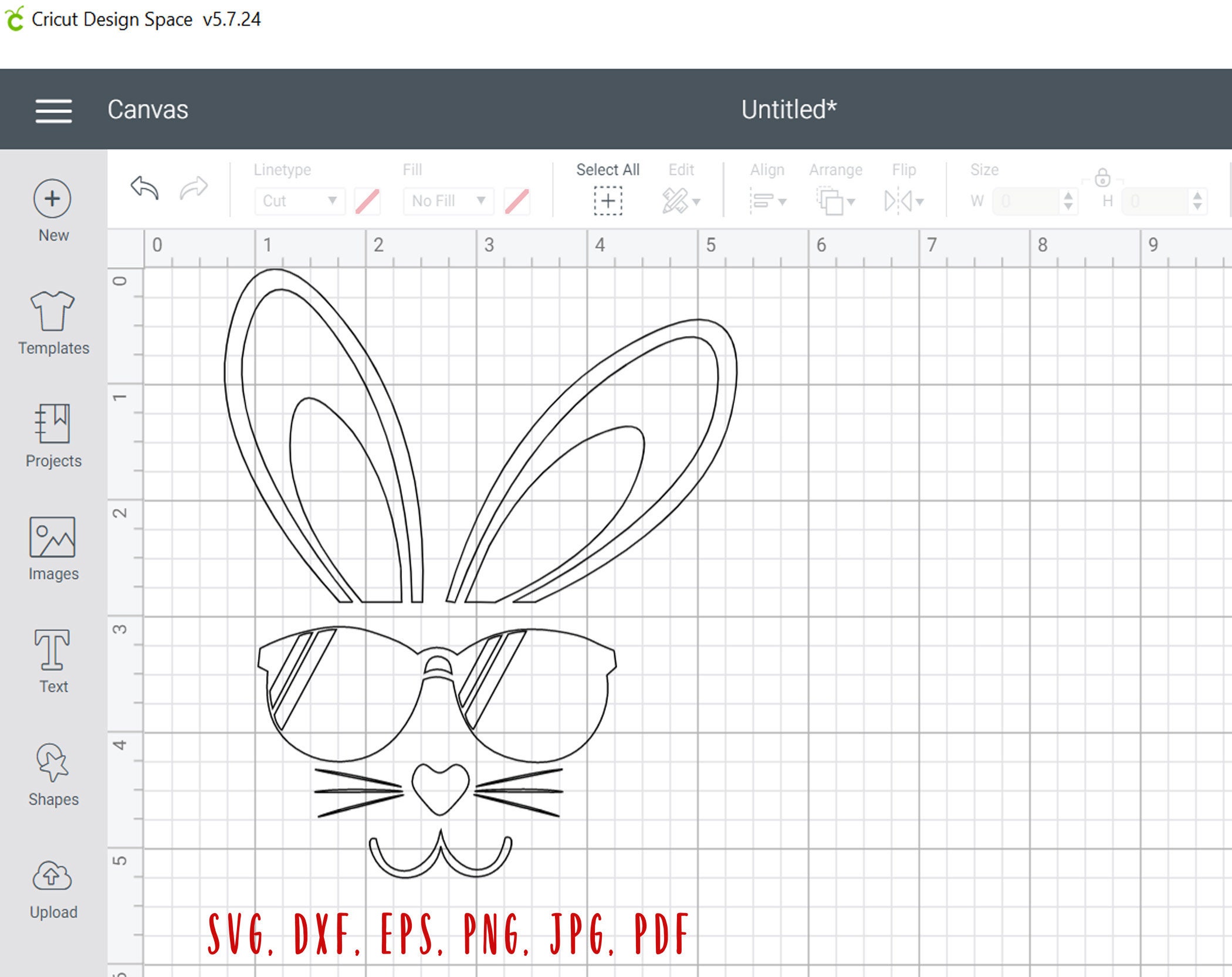 Cool Bunny Svg Boy Bunny Svg Boy Rabbit Svg Cool Bunny Face | Etsy