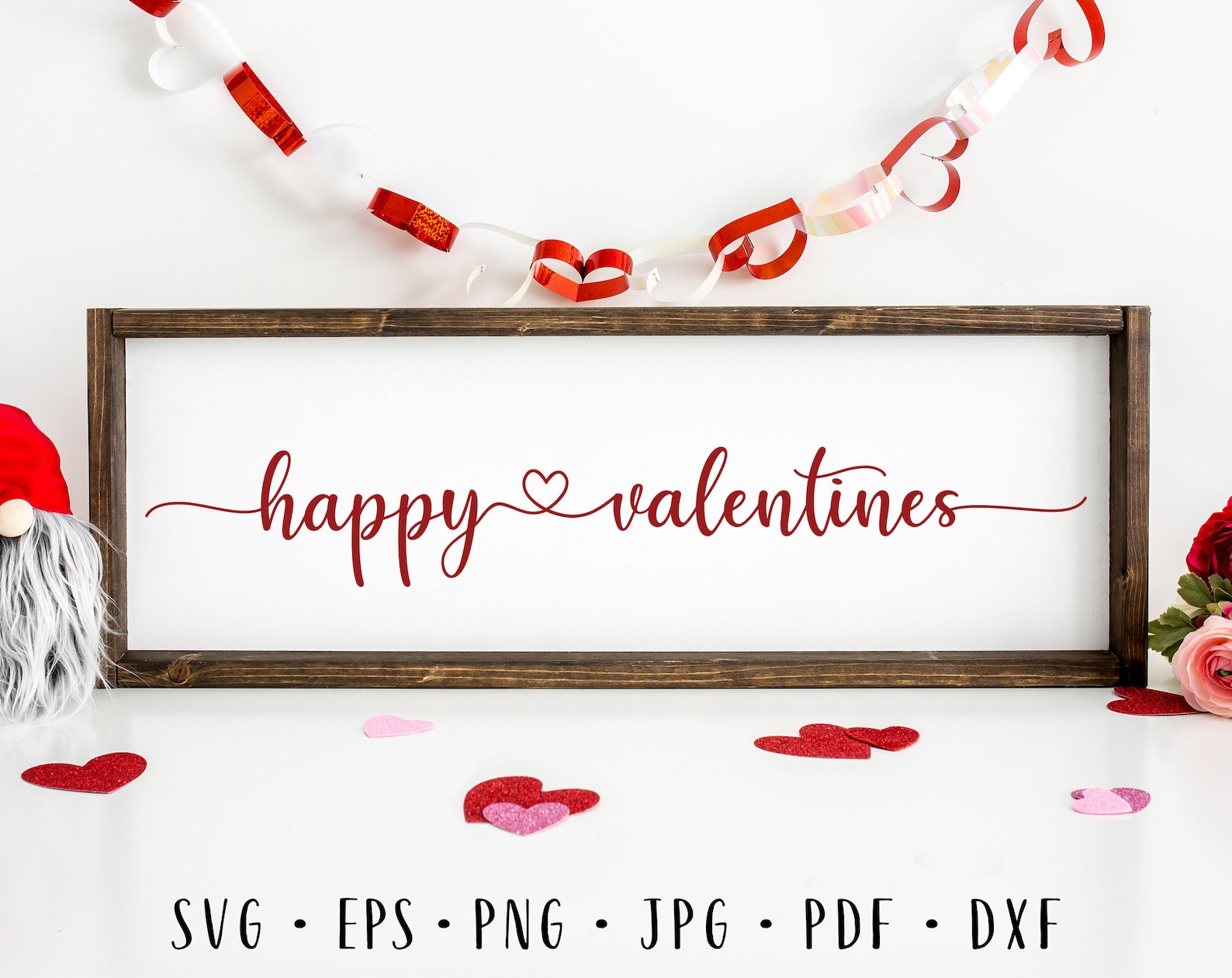 Happy Valentines Sign Svg Happy Valentines Svg Valentine Svg - Etsy
