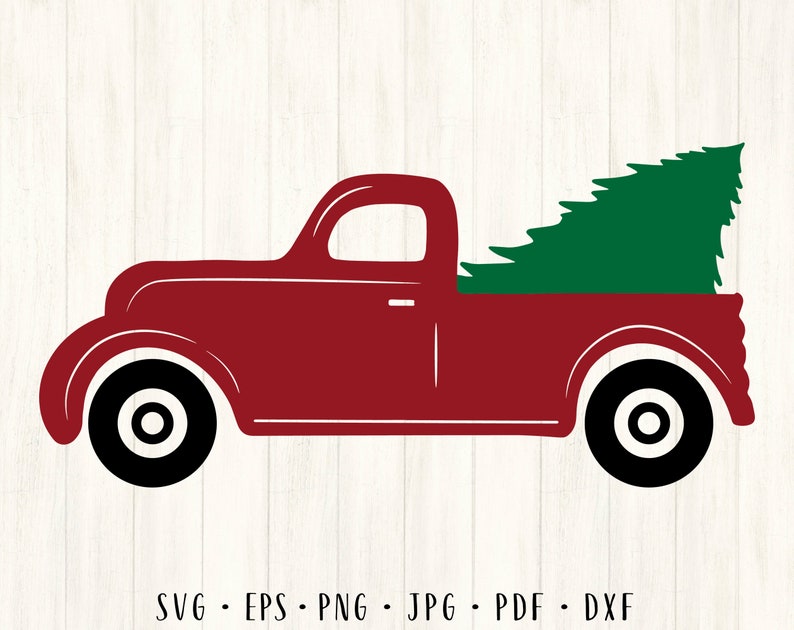 Christmas Truck Svg Christmas Svg Christmas Truck Cut File | Etsy
