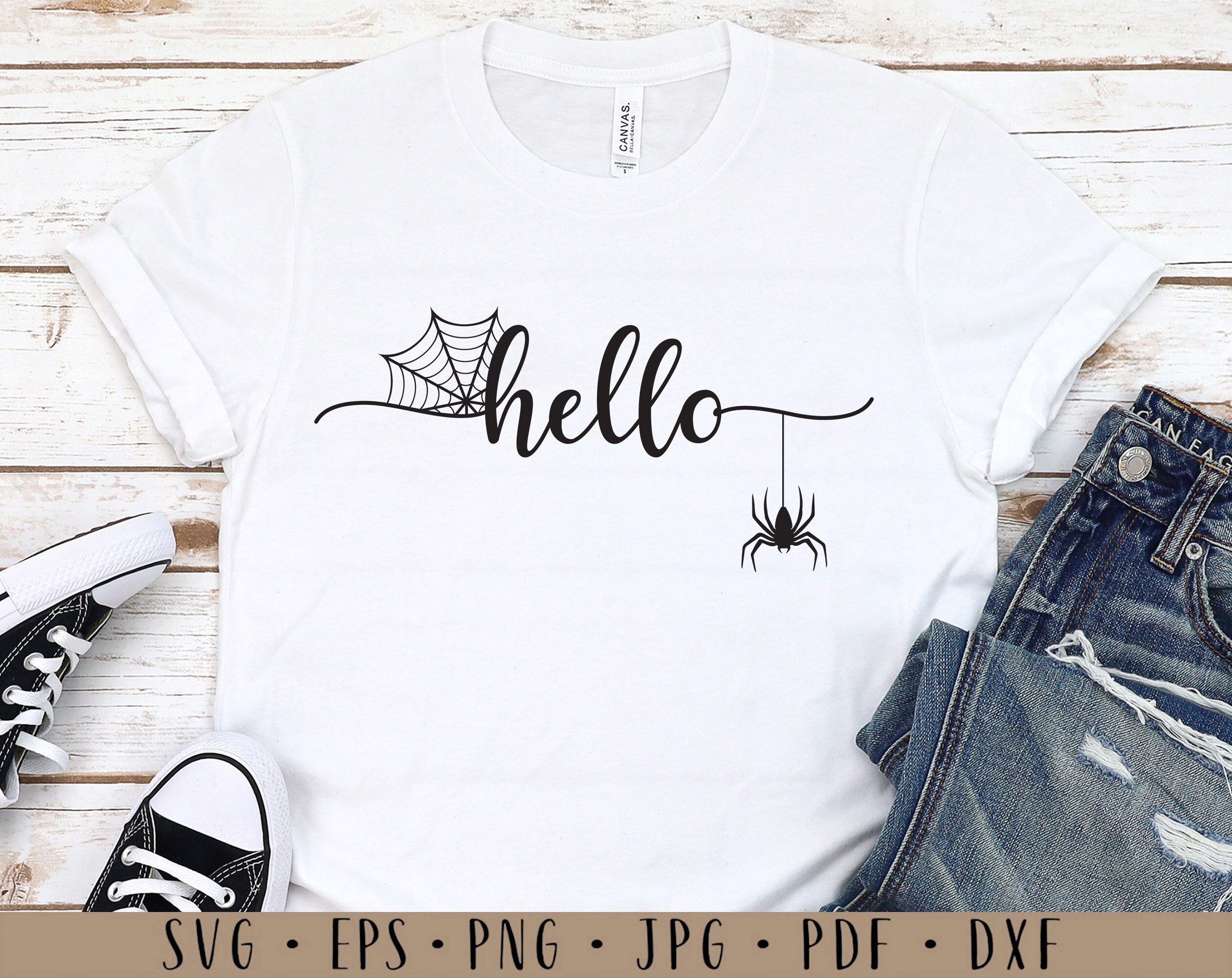 Hello Halloween SVG Halloween Sign Svg Hello Halloween Cut - Etsy