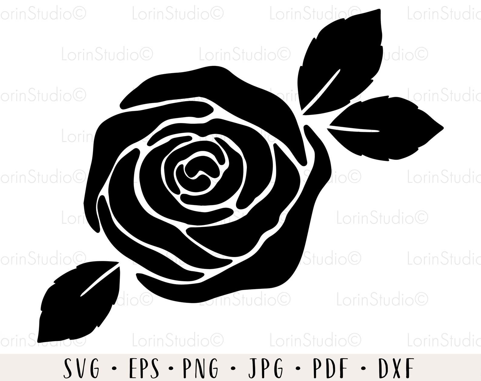 Rose Svg Bundle Rose Cut File Rose Svg Red Rose Svg Flower Svg | Etsy